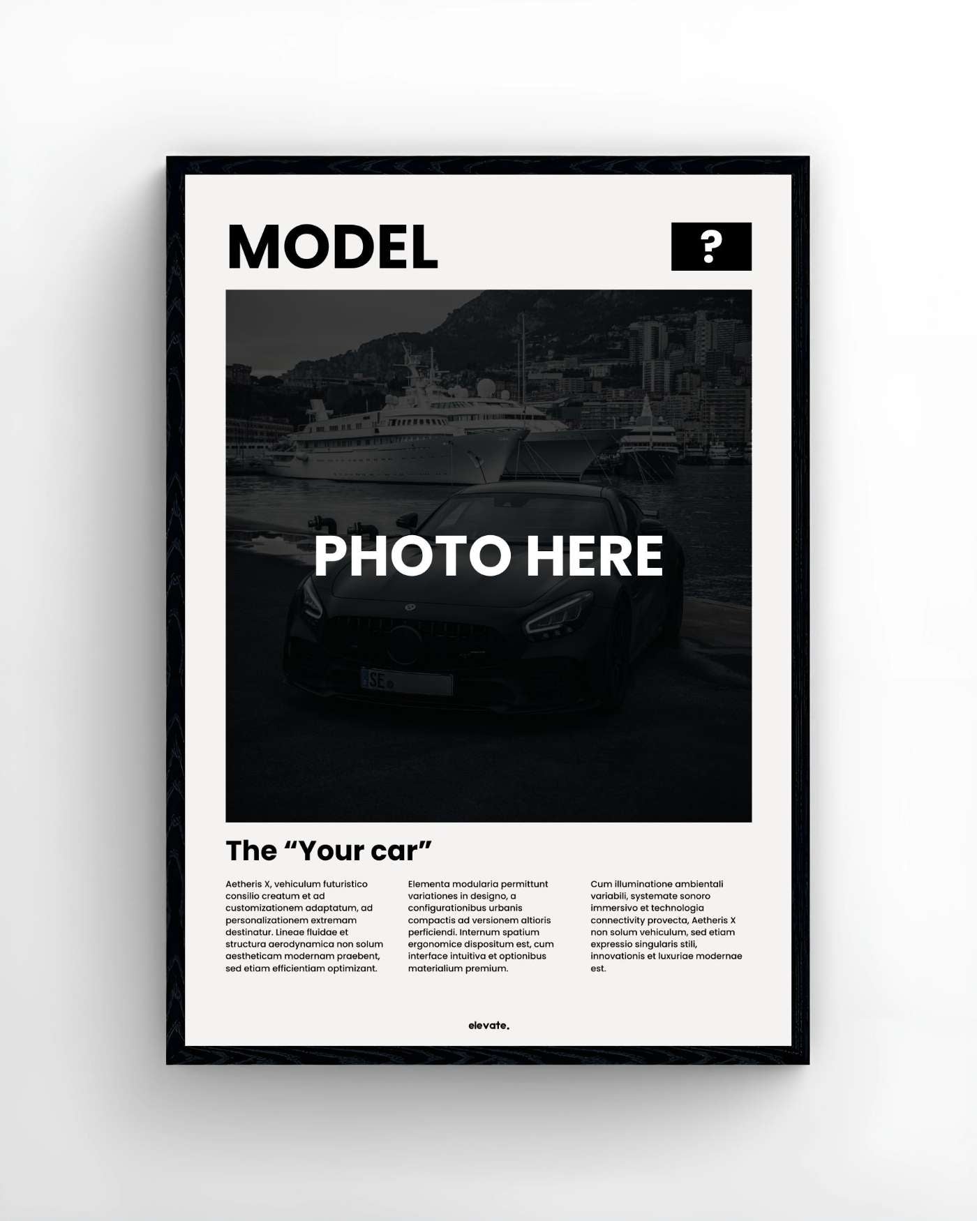Custom Car (Journal) – Elevate